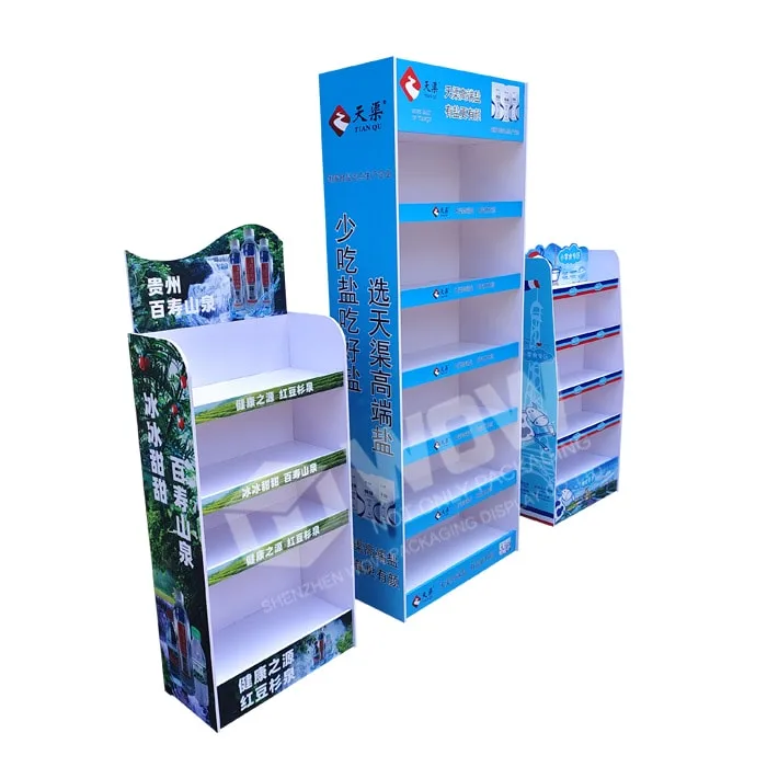 Free Standing Display Stand PVC for Bottle factory/manufacturers ...