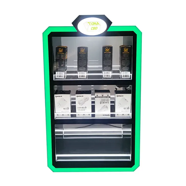 3 Tiers Acrylic Cigarette Display Stand With LED Light factory ... 3 Tiers Acrylic Cigarette Display Stand With LED Light factory ...